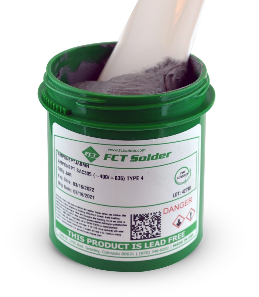 AmpOne Solder - Solder Paste, Solder Flux - FCT Solder